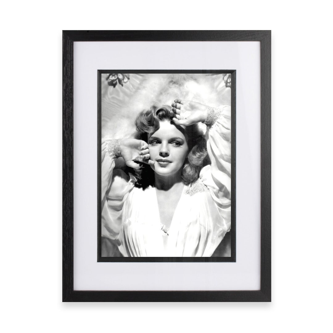 Judy Garland PRINT, Judy Garland Poster, Black and White Photograph ...