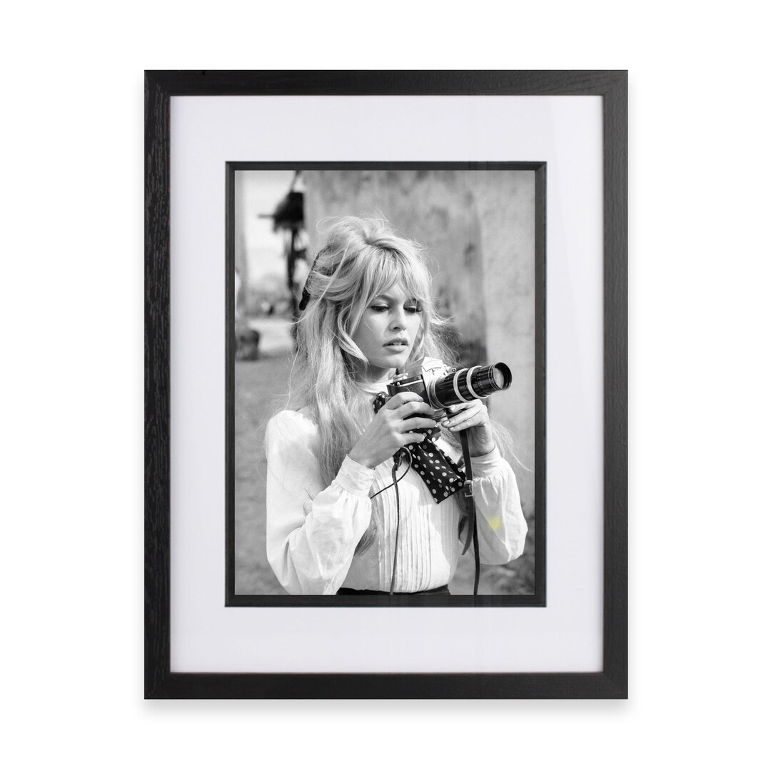 BRIGITTE BARDOT PRINT Brigette Bardot Poster Black & White - Etsy