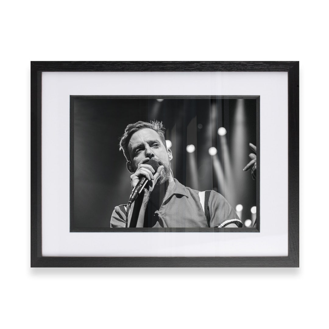Kaiser Chiefs PRINT, Kaiser Chiefs Poster, Black White Remastered ...