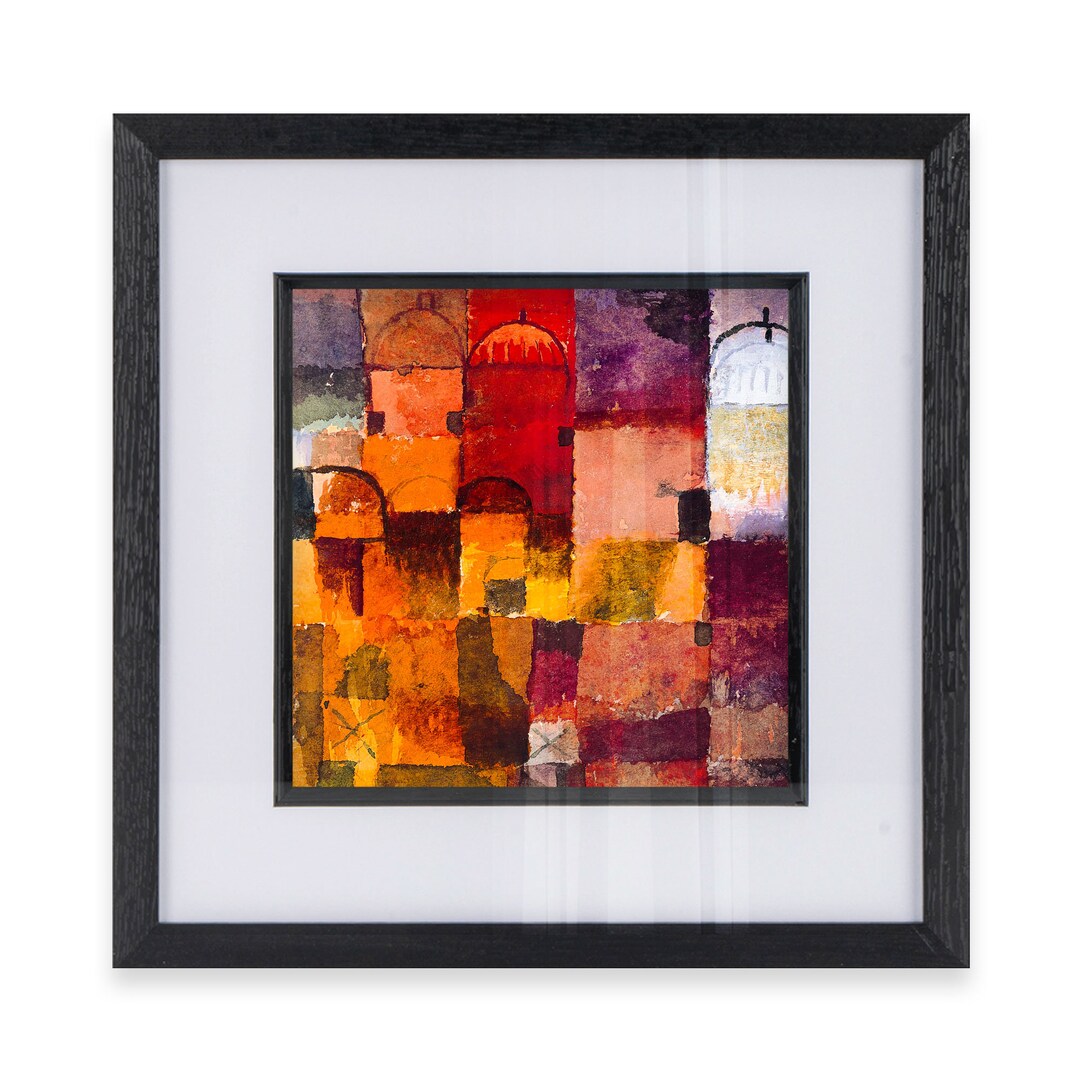 Paul Klee Colour Square Print, Geometric Design, Untitled, 1914 ...