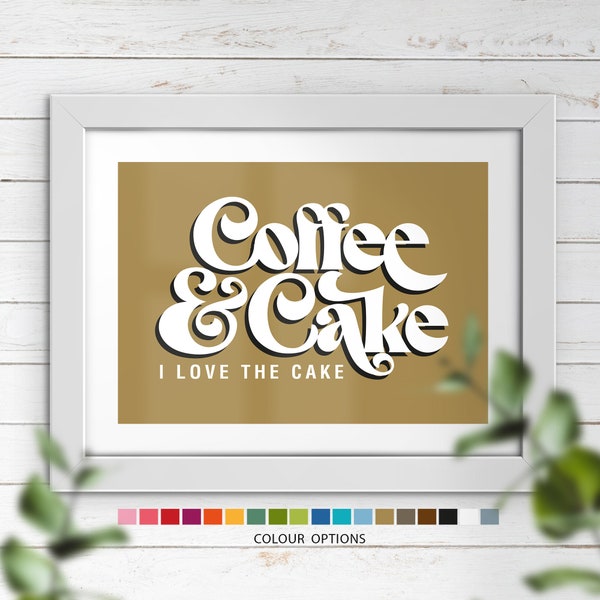 Coffee Typography - Etsy UK