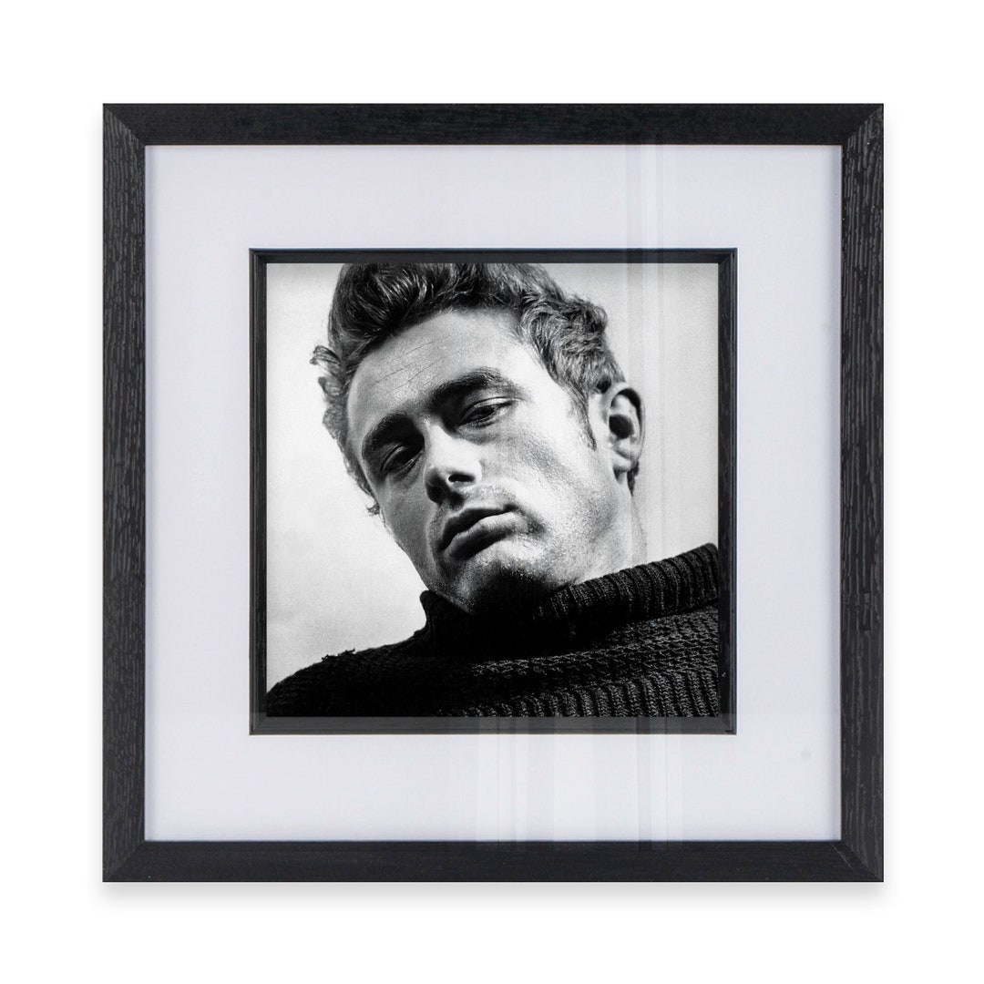 JAMES DEAN PRINT, James Dean Car, Jumper Photo, Black & White ...