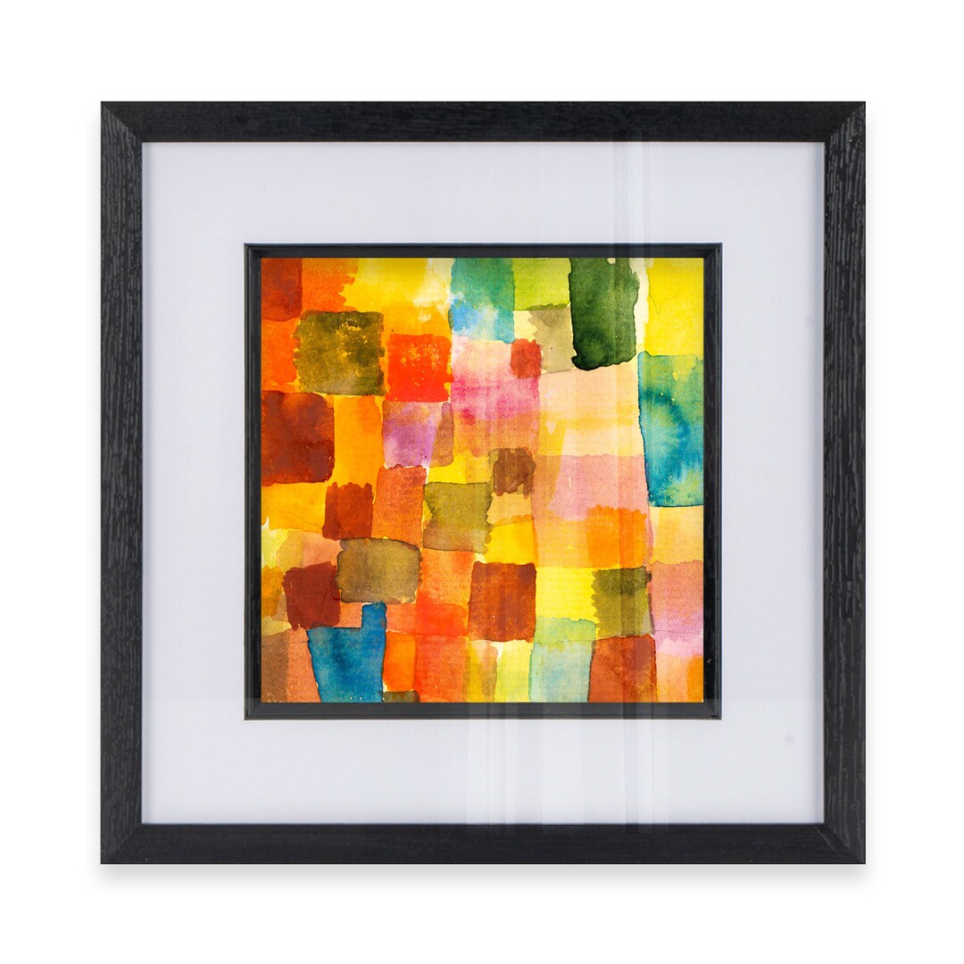 Paul Klee Colour Square Print, Geometric Design, Untitled, 1914 ...
