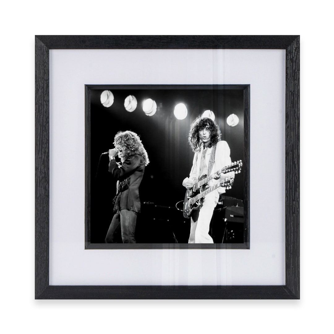 Led Zeppelin PRINT, Led Zeppelin Poster, Photograph Black White ...