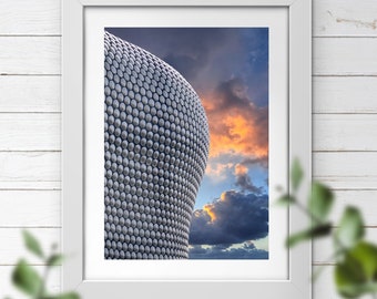 Birmingham Bullring Signed Print. Architecture Wall Art - Etsy UK
