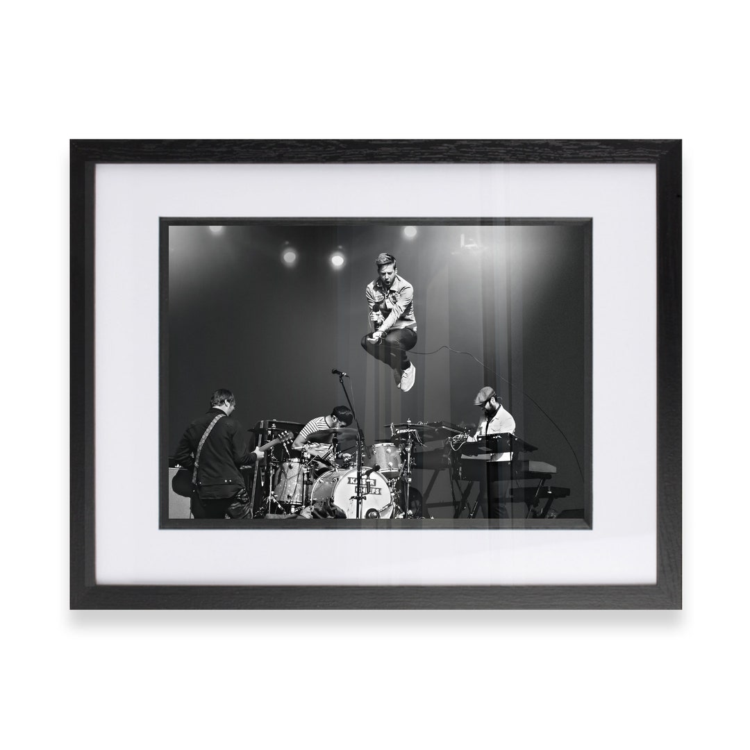 Kaiser Chiefs PRINT, Kaiser Chiefs Poster, Black White Remastered ...
