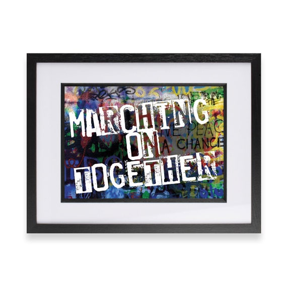 Marching On Together Words