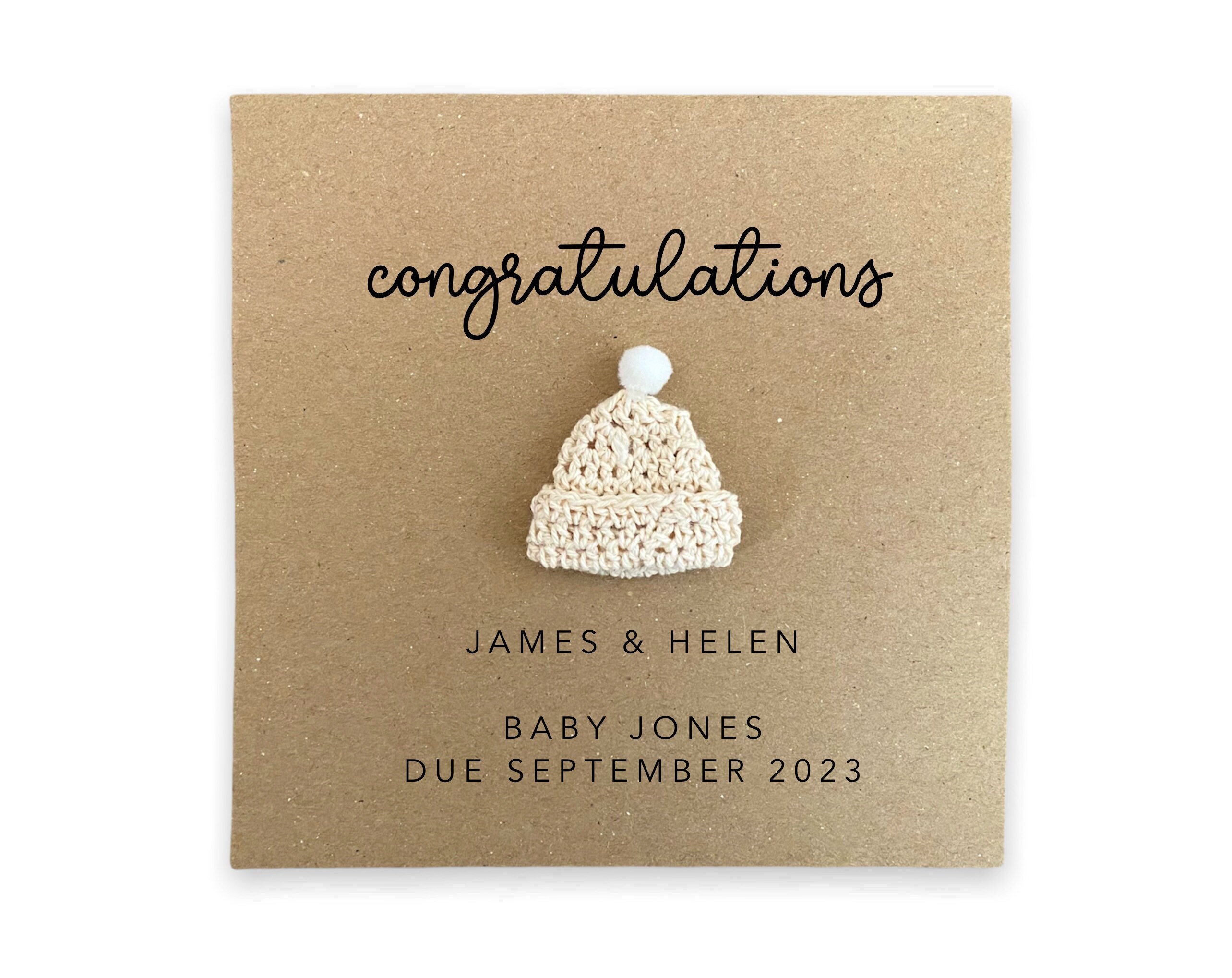Personalised Congratulations You're Expecting Card - Etsy
