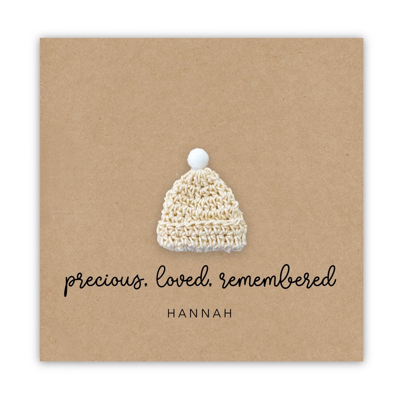 Baby Loss Card Keepsake - Etsy UK