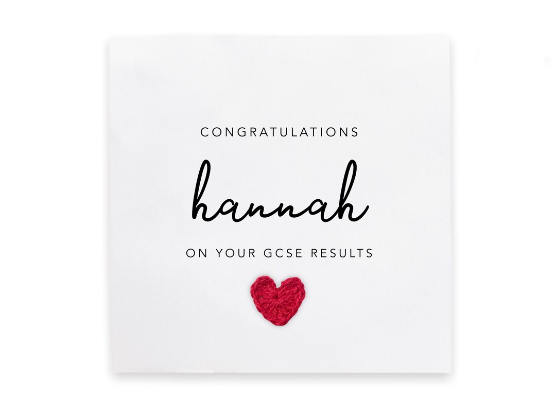 Congratulations on Your GCSE/A Level Results - AS Level Result Card ...