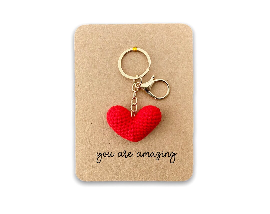 You Are Amazing, Keyring Gift, Rainbow Keyring Thank You Gift for ...