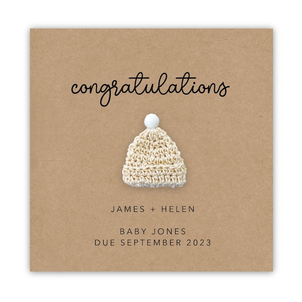 New Parents Card Personalised - Etsy