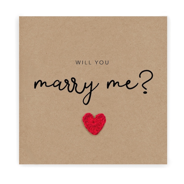 Will You Marry Me - Etsy