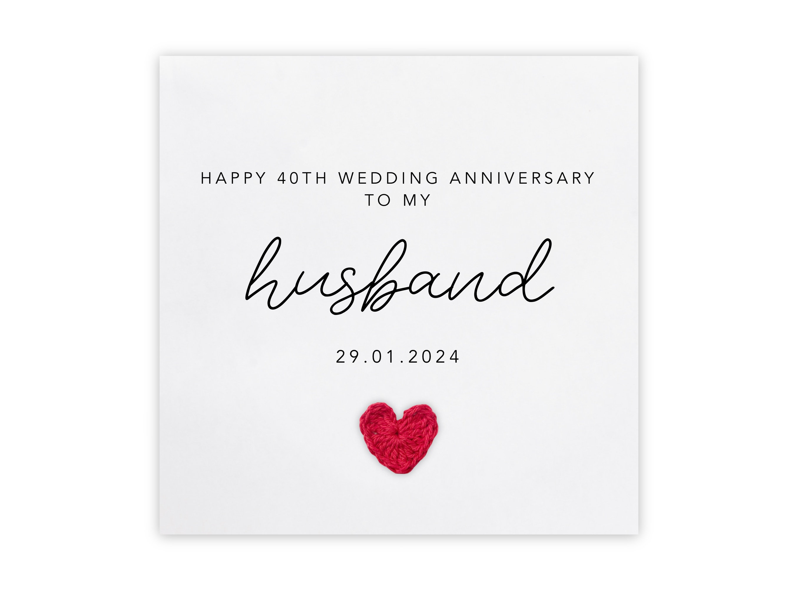 20th Anniversary Cards For Husband