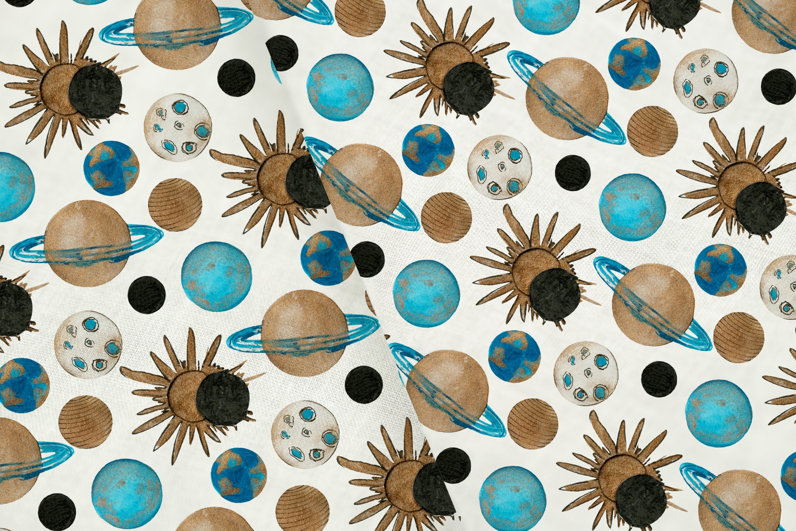 Cosmos Digital Paper Set. Seamless Patterns, Digital Backgrounds ...