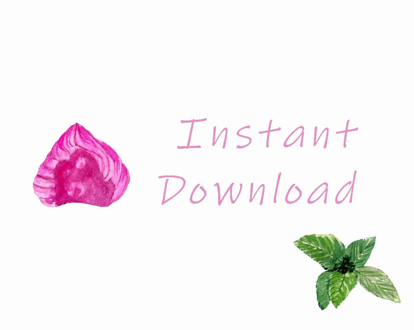 Baking Watercolor Clipart With Marshmallows Water Color - Etsy