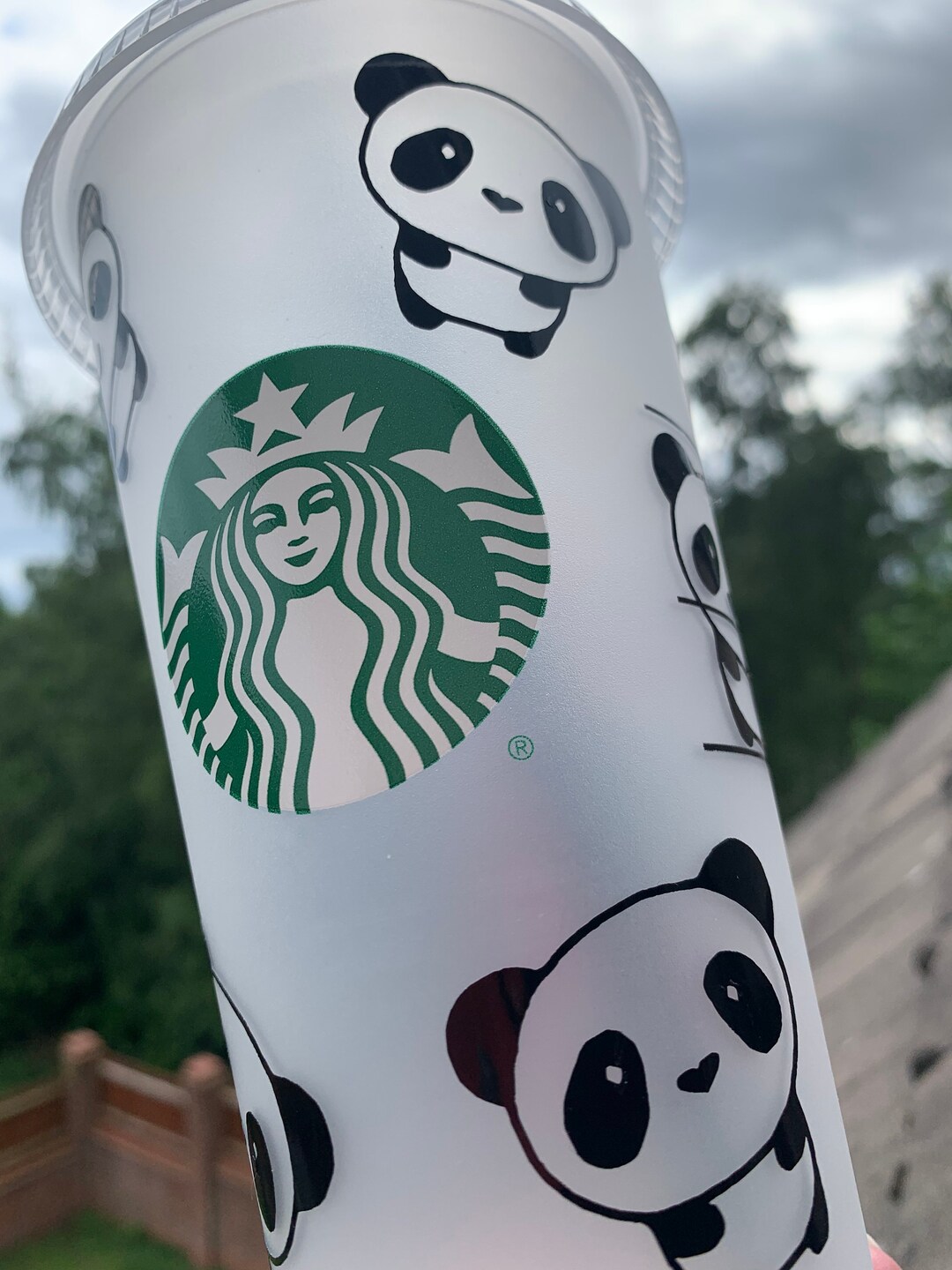 Starbucks Cold Cup Personalised Panda Design Cup,birthday Gift Brand ...