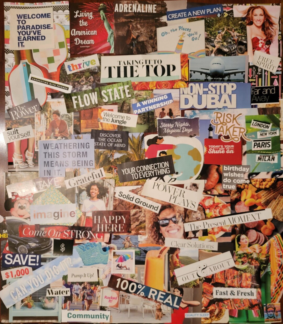 Vision Board Party Toolkit for 4. 100magazine Clippings Supplies. - Etsy