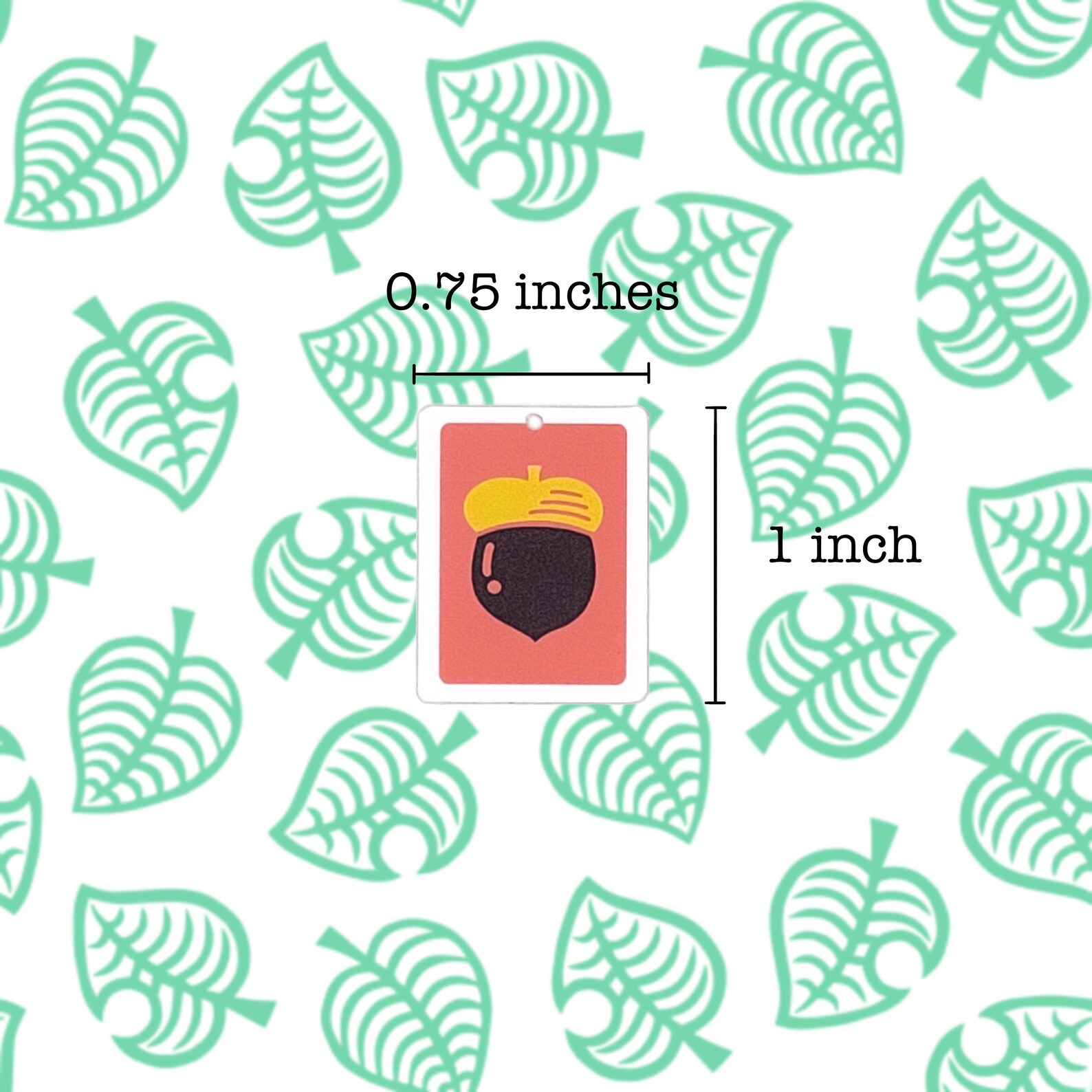 Animal Crossing DIY Recipe Card Earrings With Item Leaf - Etsy