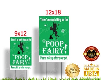 No Pooping Dog Yard Sign - Etsy