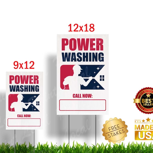 Pressure Washing Signs - Etsy