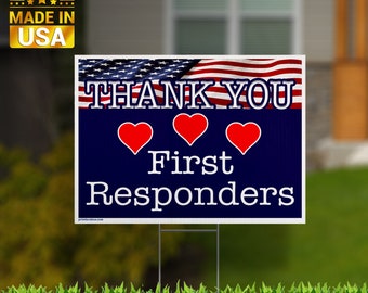 Thank You Yard Sign | Etsy