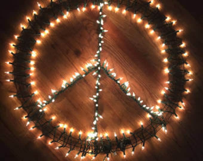 The Giant Peace Sign - Etsy