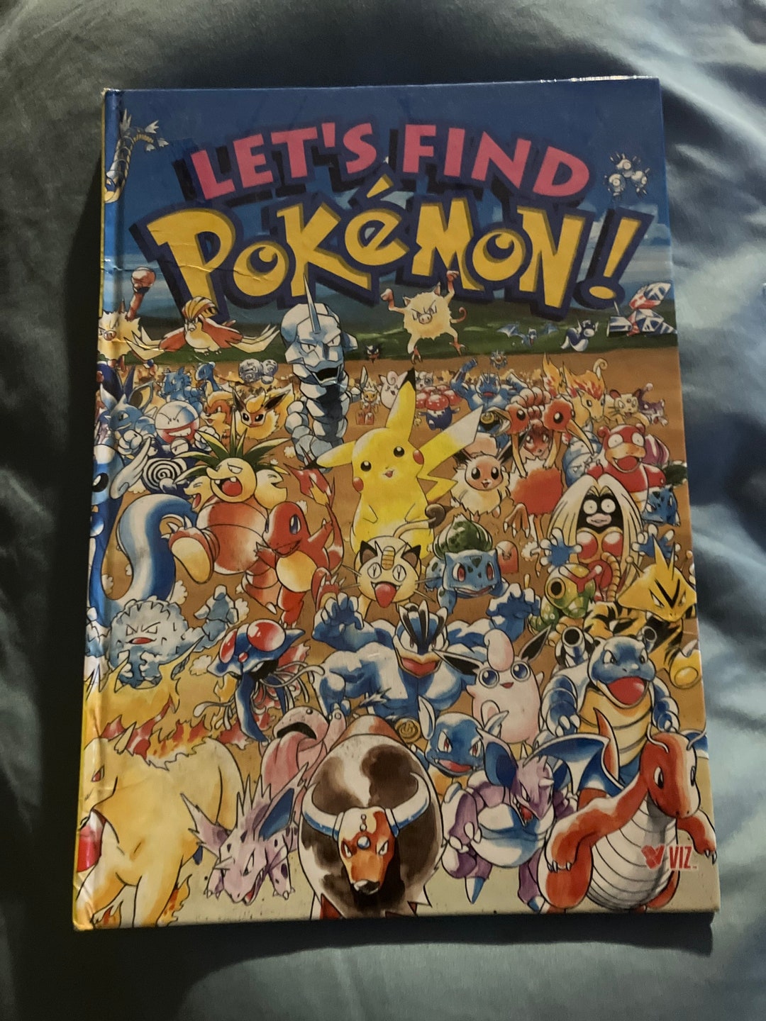 Vintage Let’s Find Pokémon Book Shelf Wear Good - Etsy