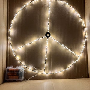 Made to Order Special, Limited, Edition, 15in Lighted PEACE Sign ...
