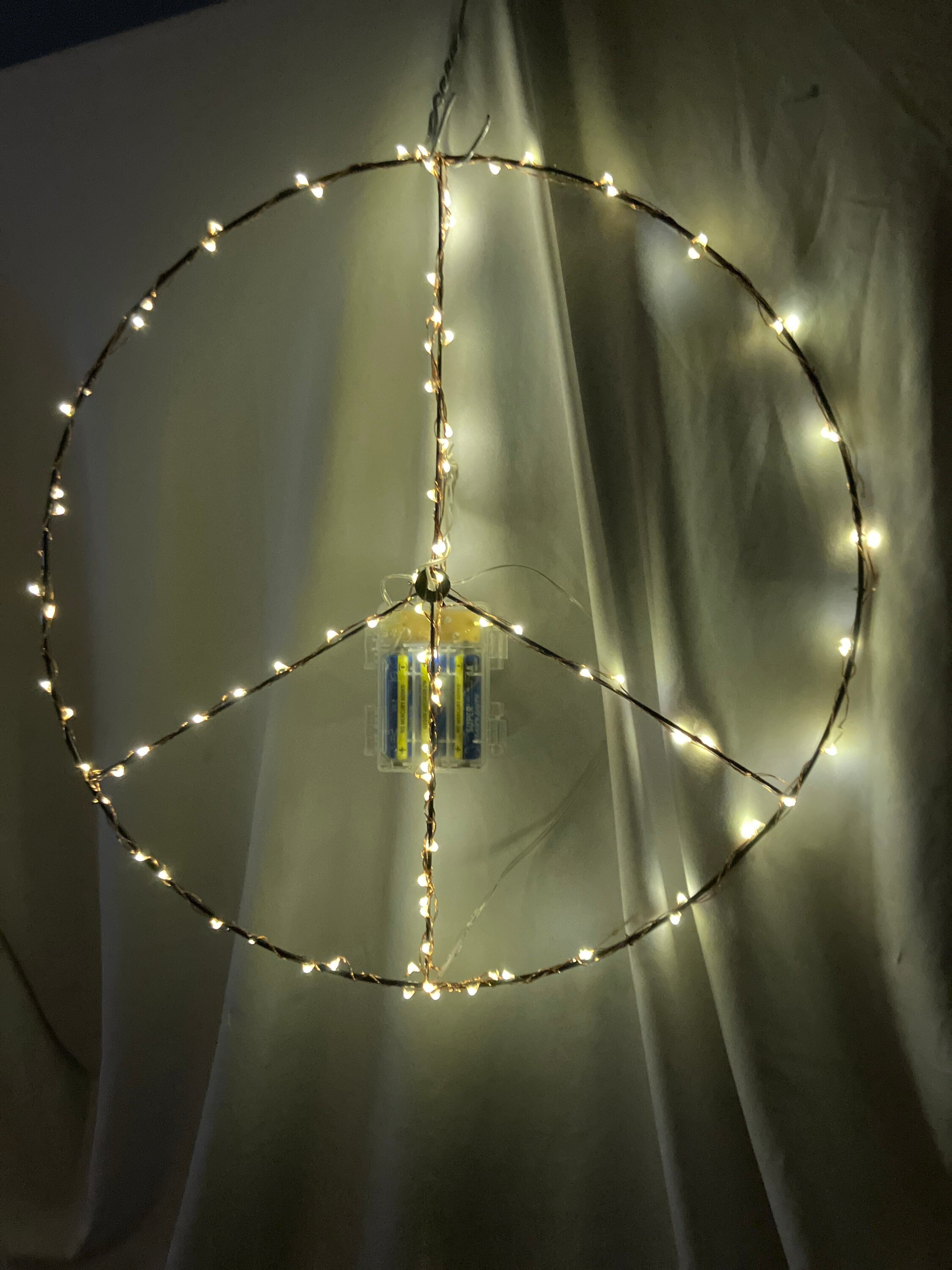 Made to Order Special, Limited, Edition, 15in Lighted PEACE Sign ...