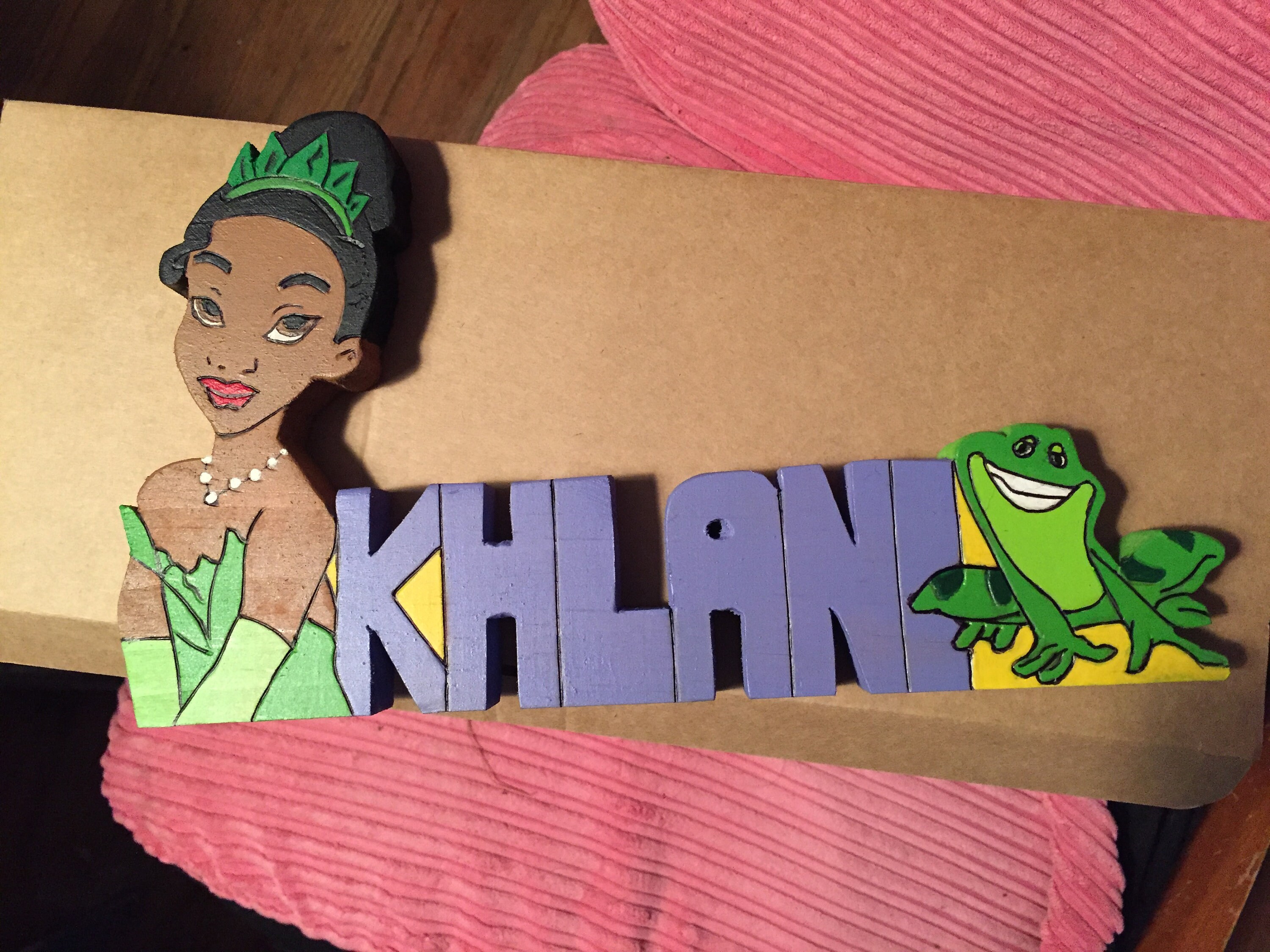 Personalized Princess and the Frog 2 Character Nameplate Any - Etsy Canada
