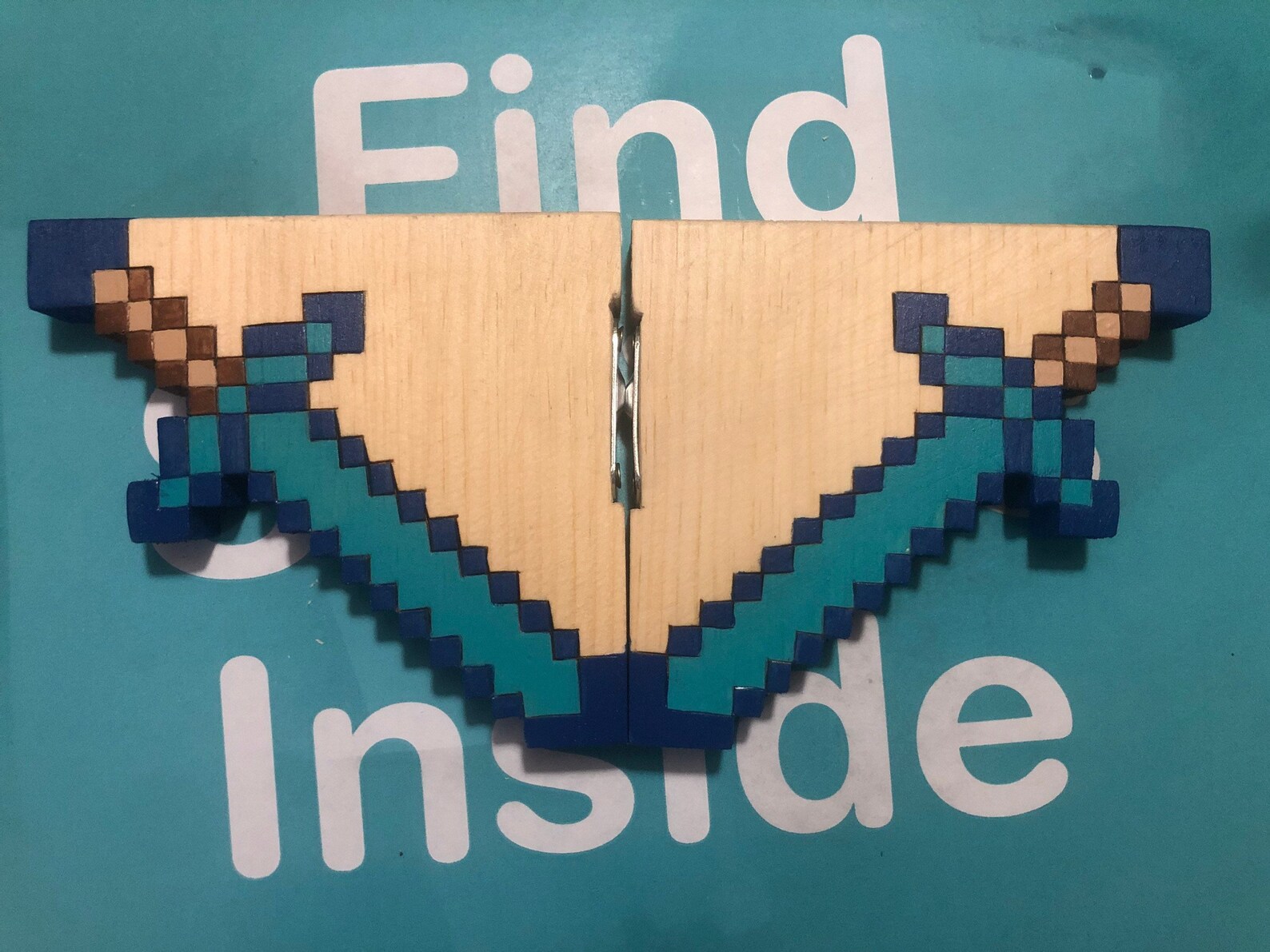 Made to Order SHELF BRACKETS Only Pixal Pixel SWORD Shelf - Etsy