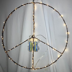 Made to Order Special, Limited, Edition, 15in Lighted PEACE Sign ...