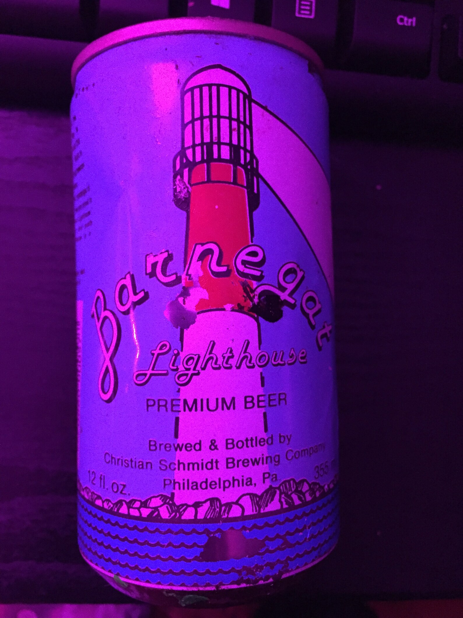 Old Barneget Lighthouse Beer Can Unopened but Empty Rusty - Etsy