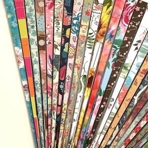 100 Paper Bead Strips Assortment | Paper Beads | Paper Bead Supplies ...
