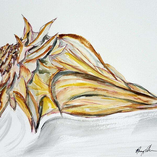 Sea Shell Art - Etsy