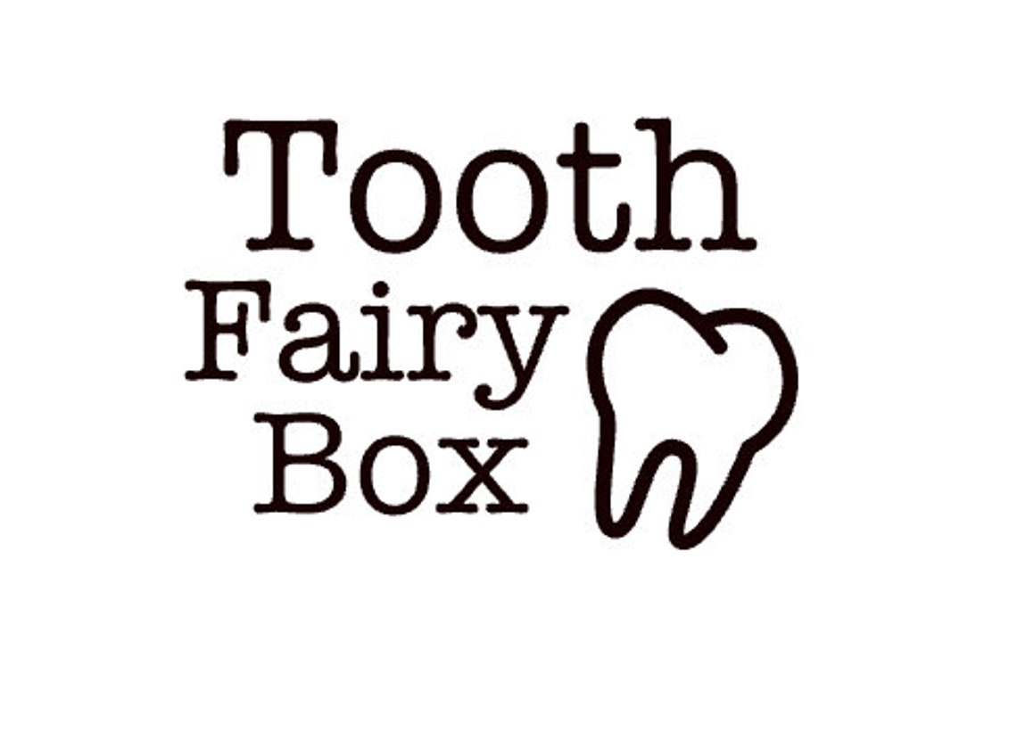 Tooth Fairy Box SVG and PNG - Etsy