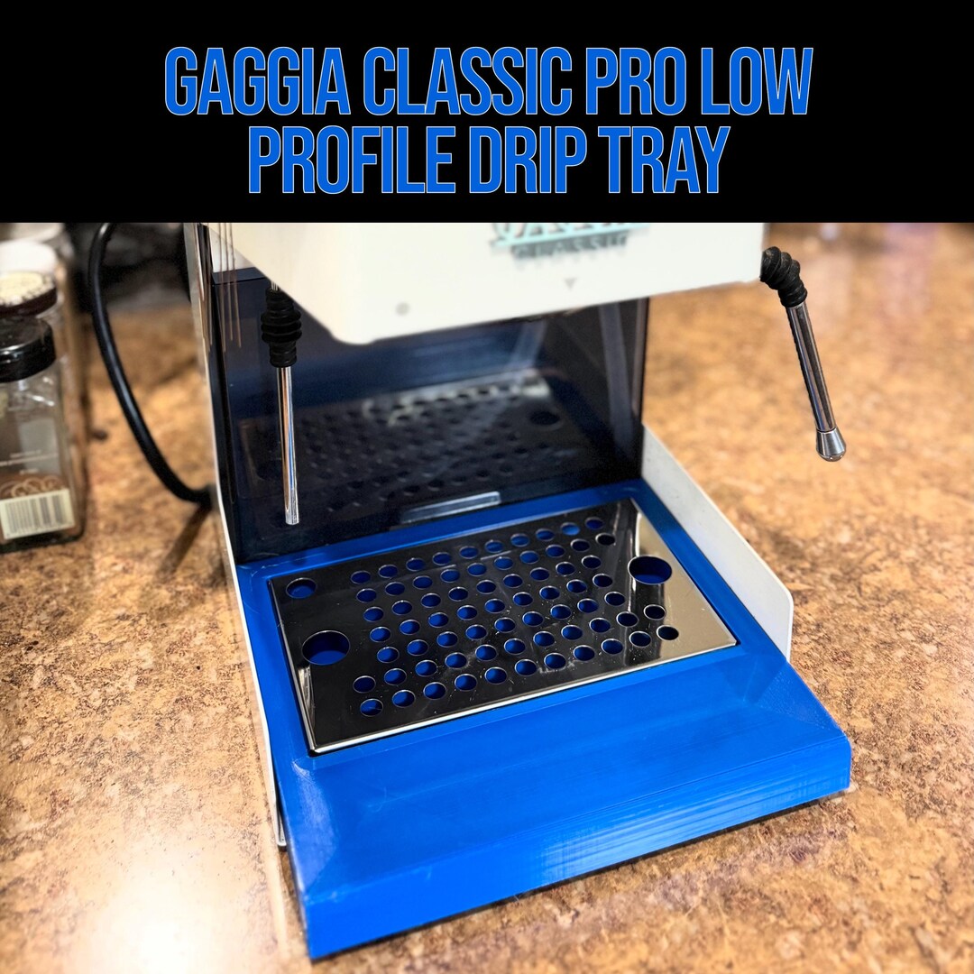 Low Profile Drip Tray for Gaggia Classic Pro With Optional Vinyl Overlay - Etsy