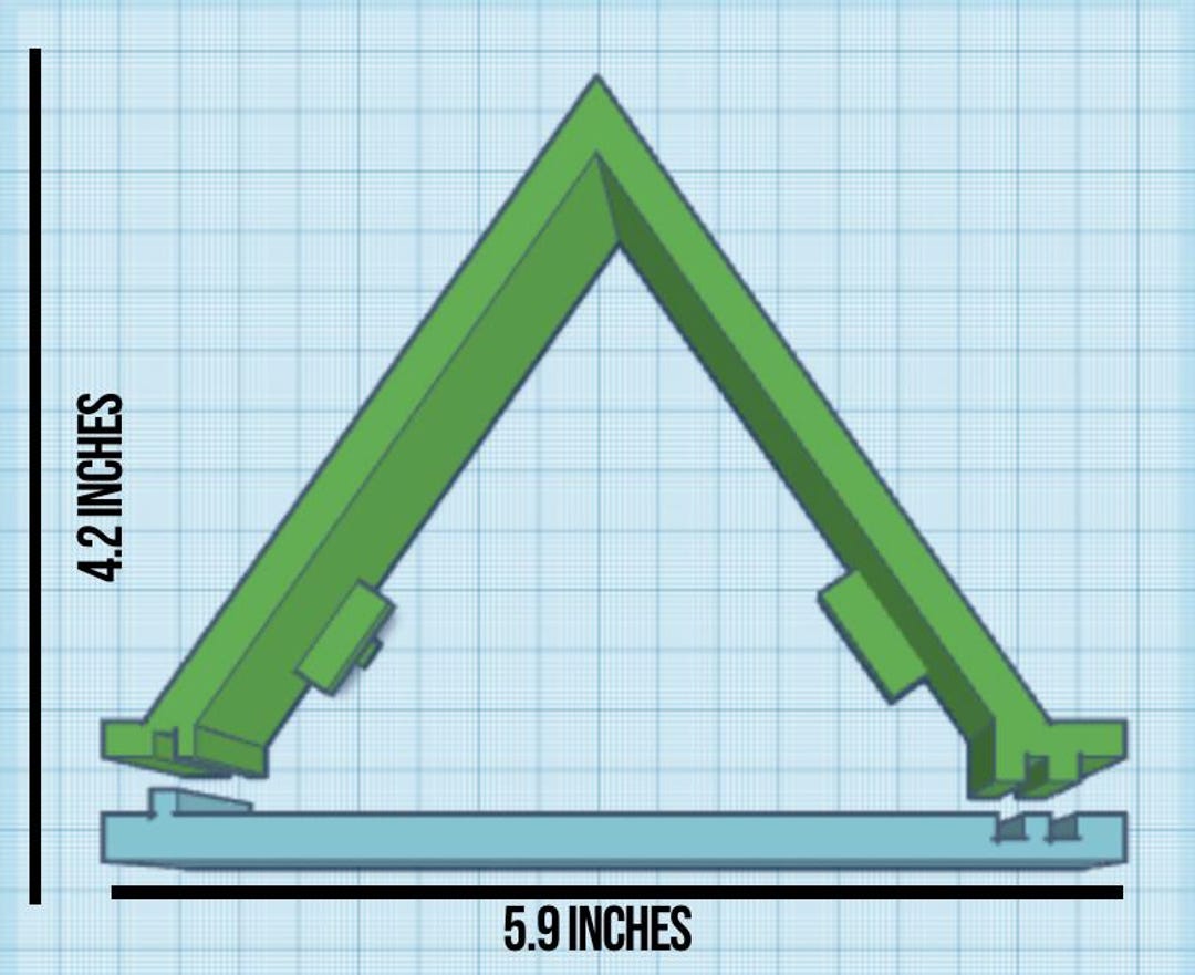 STL Triangle Mold Box for Jumbo D20 Dice Making - Fits Single Chonky ...