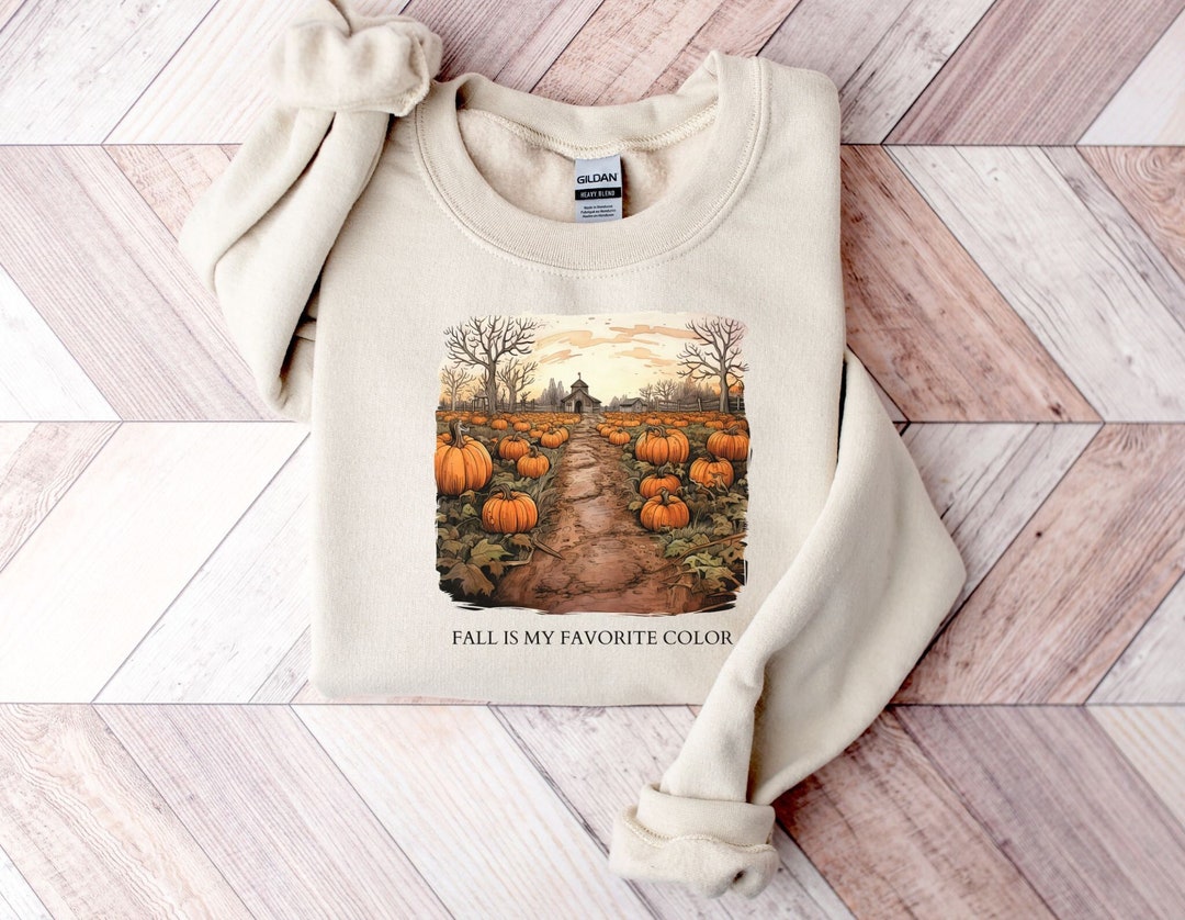 Retro Pumpkin Season Sweatshirt, Cute Fall Sweatshirt, Thanksgiving ...