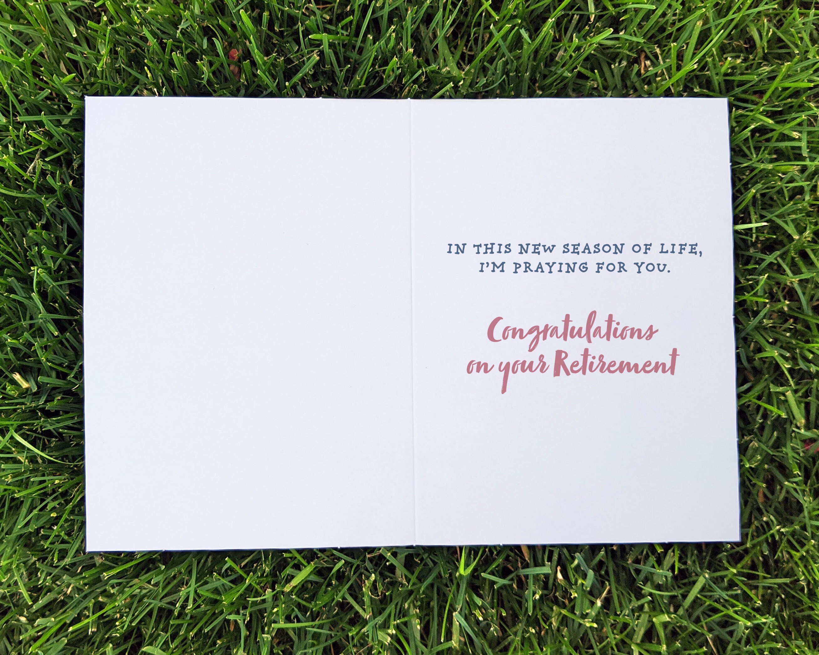 Personalized Congratulations on your Retirement Card Christian | Etsy