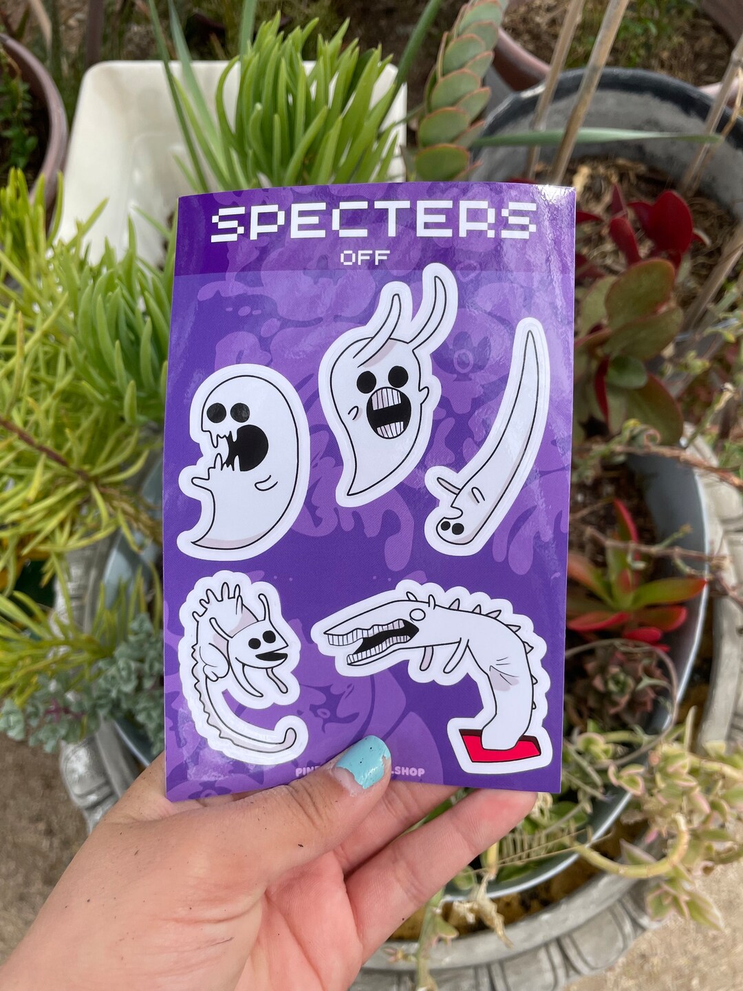 OFF 4x6 Inch Mini Specters Sticker Sheet - Etsy