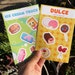 Dulces Mexican Candy 4x6 Sticker Sheet - Giftideas, Kawaii Stickers ...
