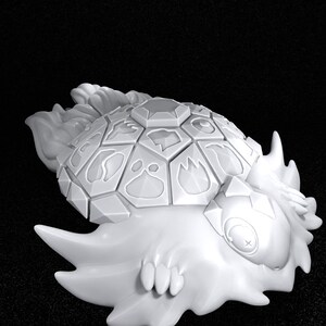 Terapagos Inspired Figurine 30mm Tall, 110mm Long (no Base) - Etsy