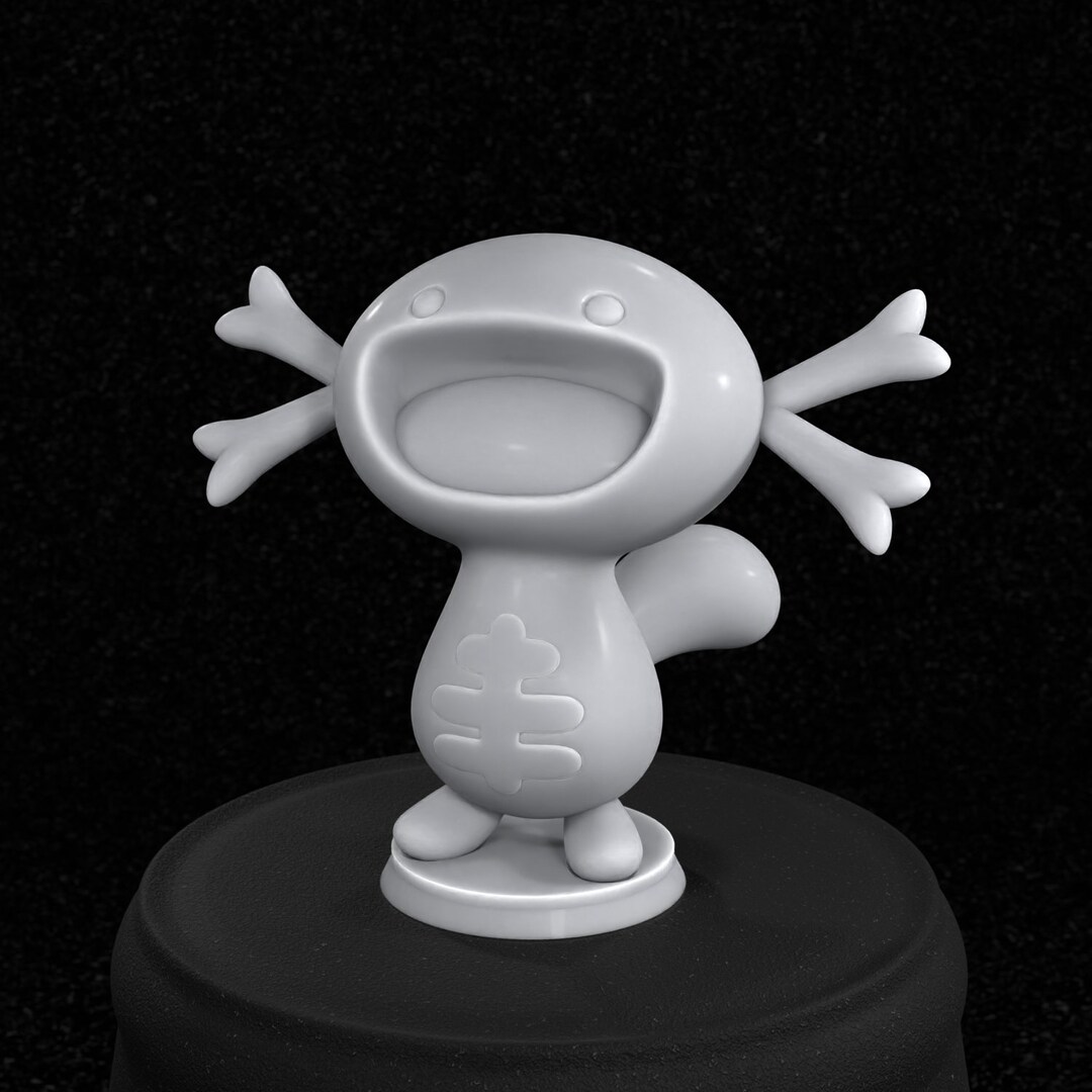 Wooper Variant Inspired Figurine 30mm - Etsy