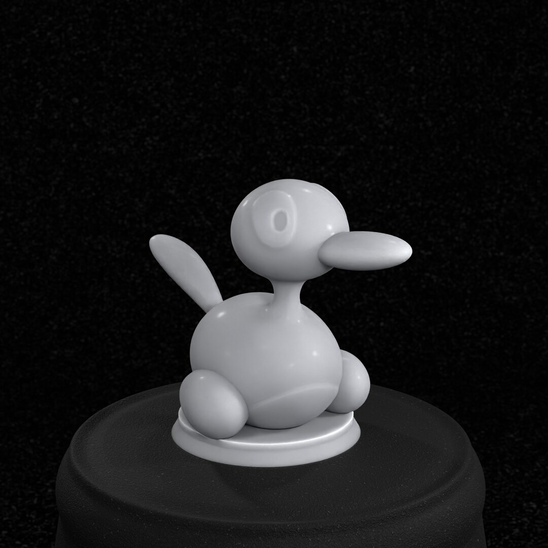 Porygon2 Inspired Figurine 30mm - Etsy
