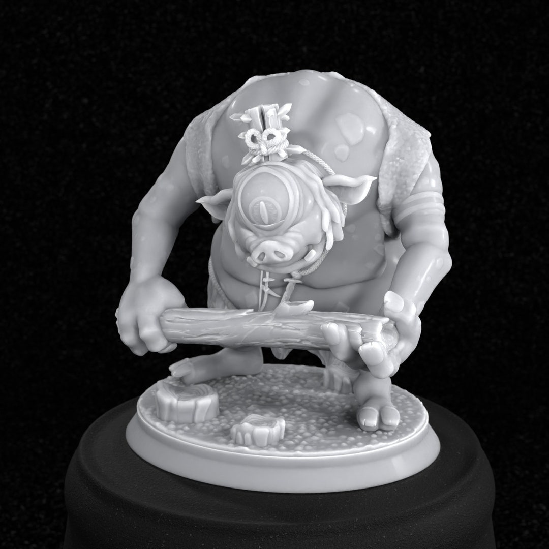 Hinox Totk Inspired Figurine 100mm - Etsy