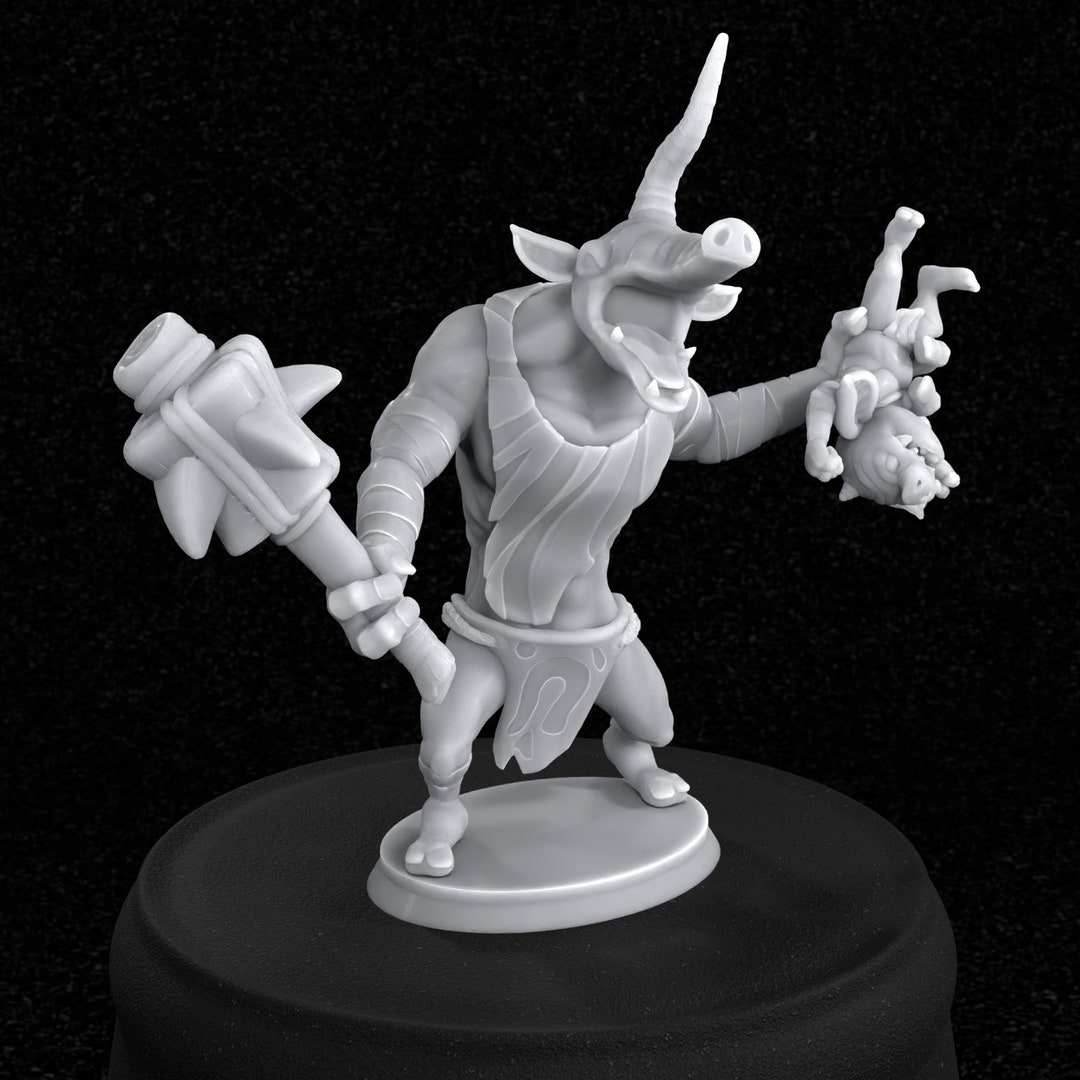 Moblin Inspired Figurine V3 48-88mm - Etsy