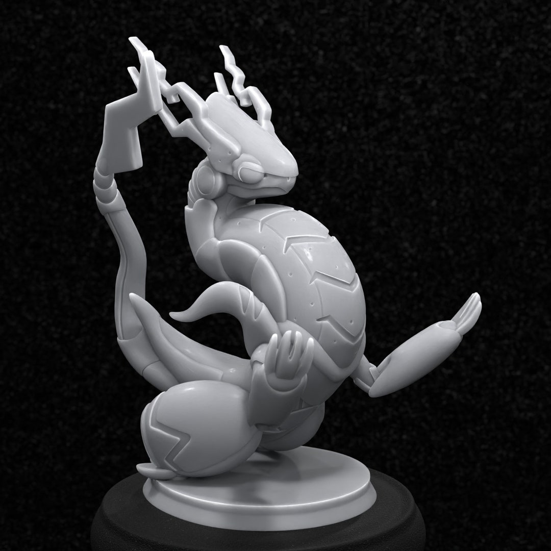 Miraidon Inspired Figurine 55mm - Etsy