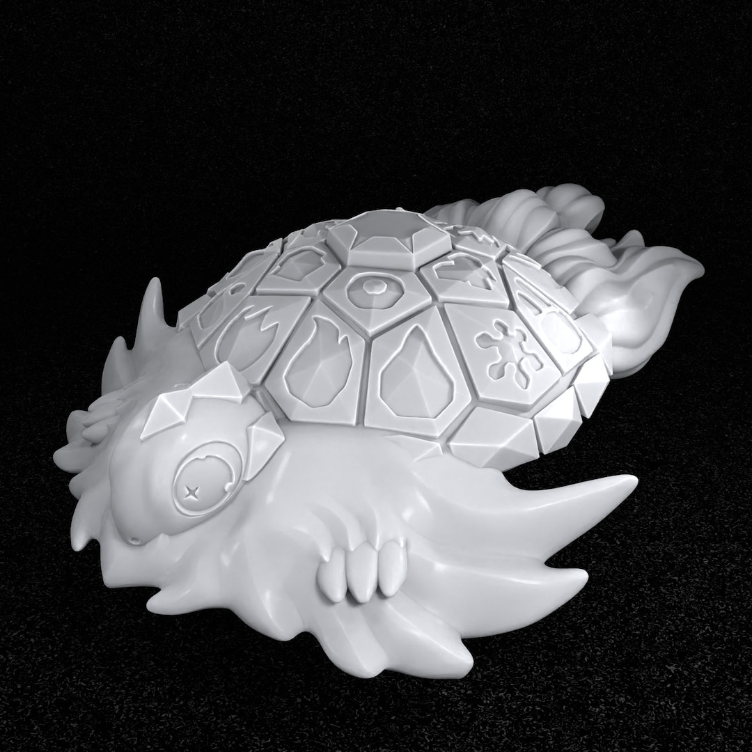 Terapagos Inspired Figurine 30mm Tall, 110mm Long (no Base) - Etsy UK